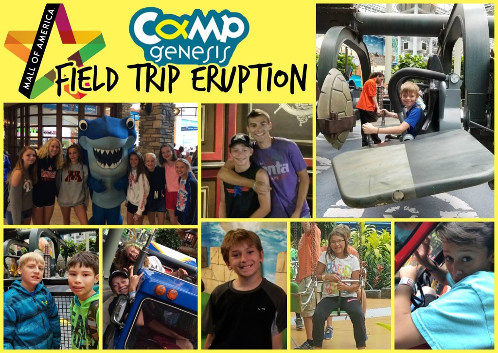 Camp Genesis Field Trip Eruption - Our Savior School in Excelsior, MN